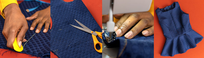 Online Course - Freehand Cutting and Sewing of Peplum Tops (Chinelo ...